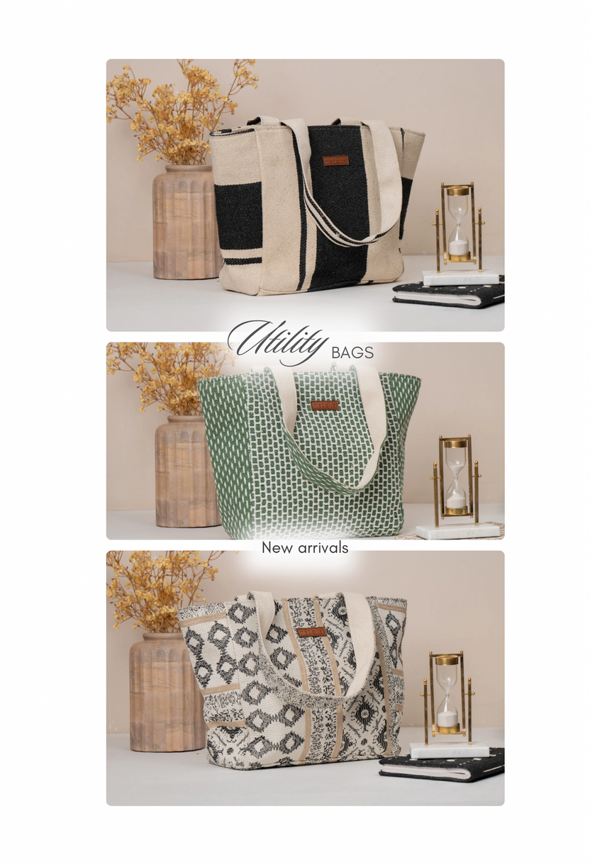 Maisha By Esha | Handmade Cotton & Jacquard Bags | Save upto 50%