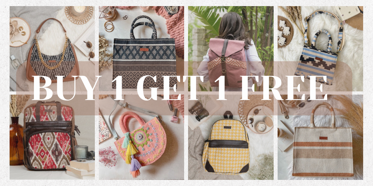 Maisha By Esha | Handmade Cotton & Jacquard Bags | Save upto 22%