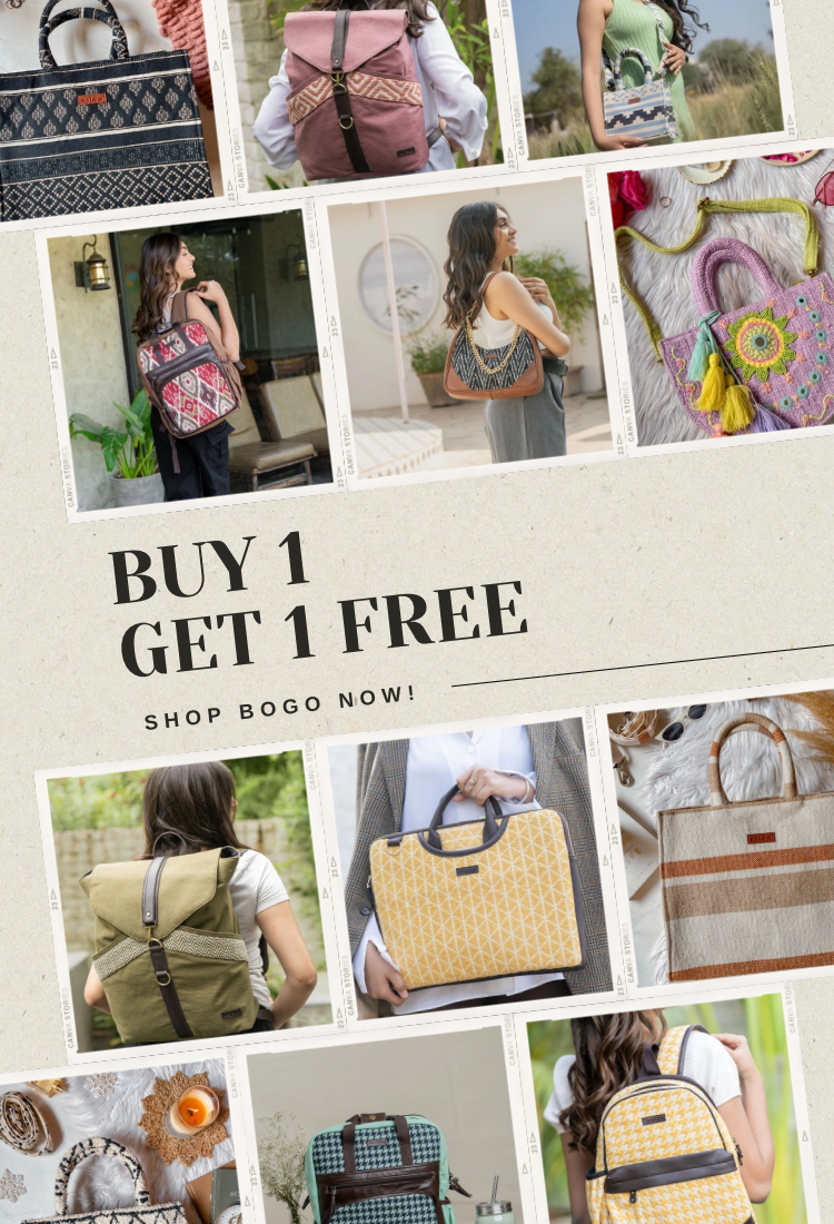 Maisha By Esha | Handmade Cotton & Jacquard Bags | Save upto 22%